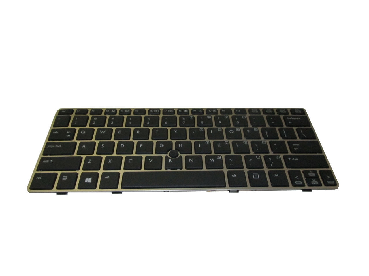 HP EliteBook 2560p US Keyboard with Silver Frame 701979-001 - Walmart.com