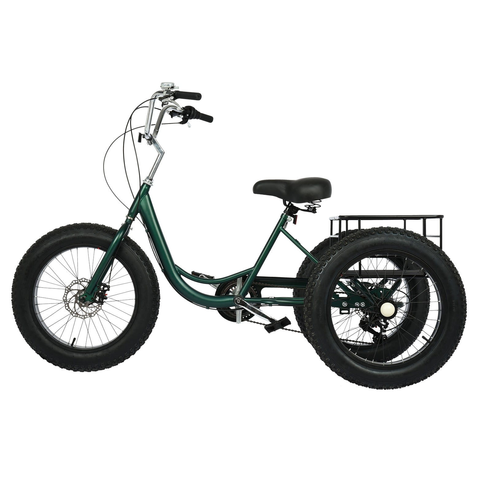 Buy Randolph Adult Fat Tire Tricycle 20-inch Wheels And 7-speed Rear ...