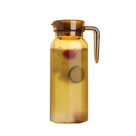 Water Pitcher with Lid Handle PC Plastic Large Capacity Heat Resistant ...