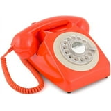 GPO Retro GPO746ROR 746 Desktop Rotary Dial Telephone - Orange [MISC ...