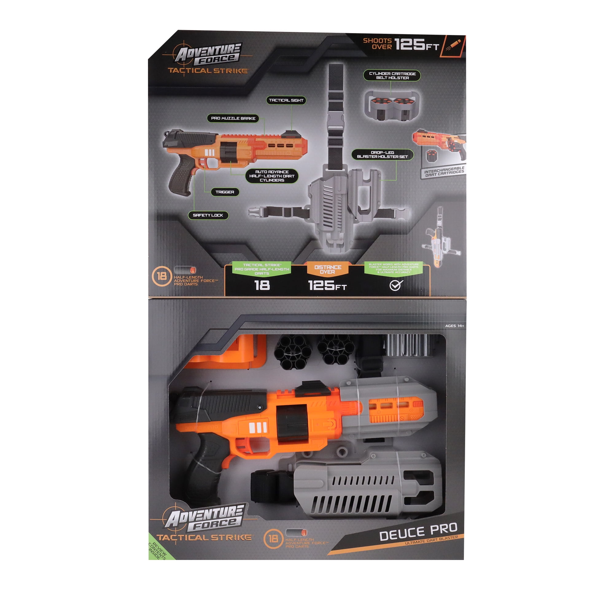 Buy Adventure Force Tactical Strike Deuce Pro Ultimate Dart Blaster ...