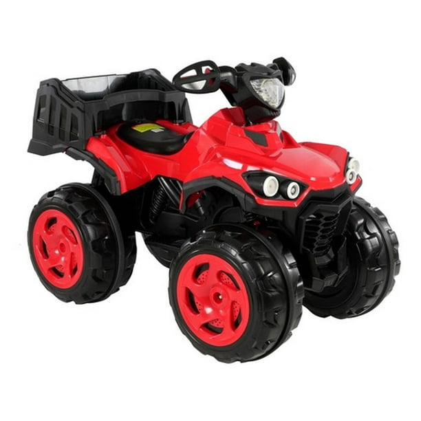 Cuatrimoto Para Niños Montable Eléctrico Prinsel Cobra Roja | Bodega Aurrera en línea