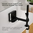 HumanCentric Thin Client Mount Bracket, Mount a Mini PC or Computer to ...