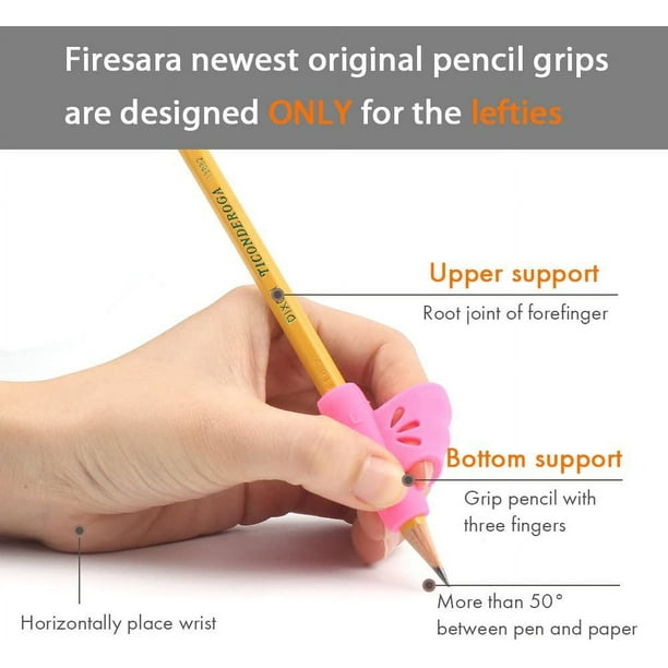 Pencil Grips, Original Butterfly Pencil Holder Correction Writing Aid ...