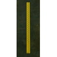 Extra Wide Ruler 3 Inch Wide x Inch Long Vertical Up Fractional 1/4 ...