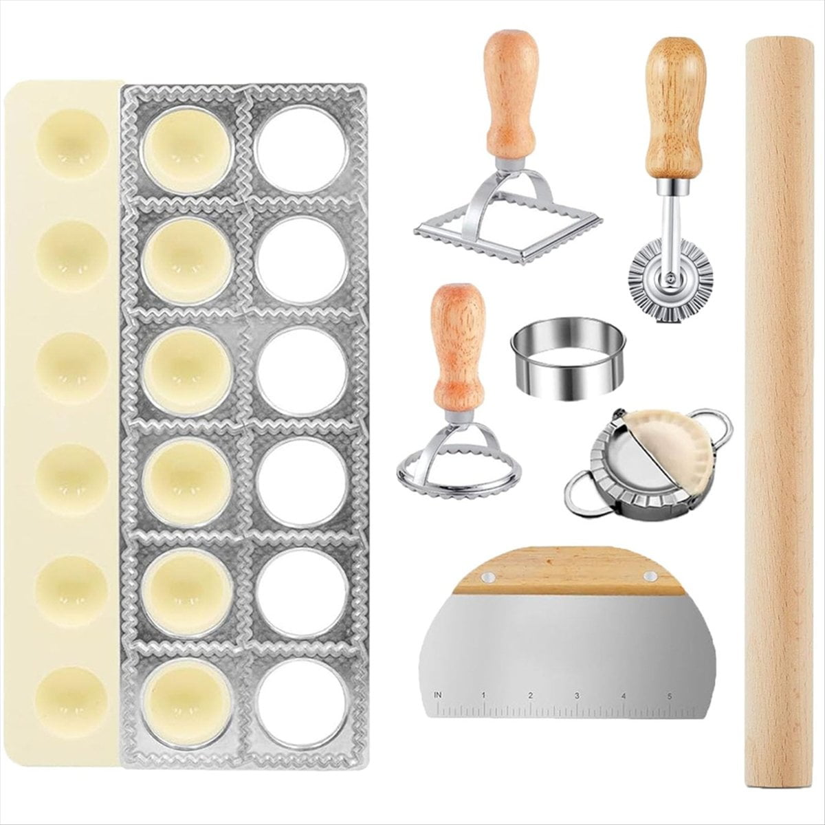 Click here for Unbranded 8 Pcs Ravioli Mold Set Include Ravioli M... prices
