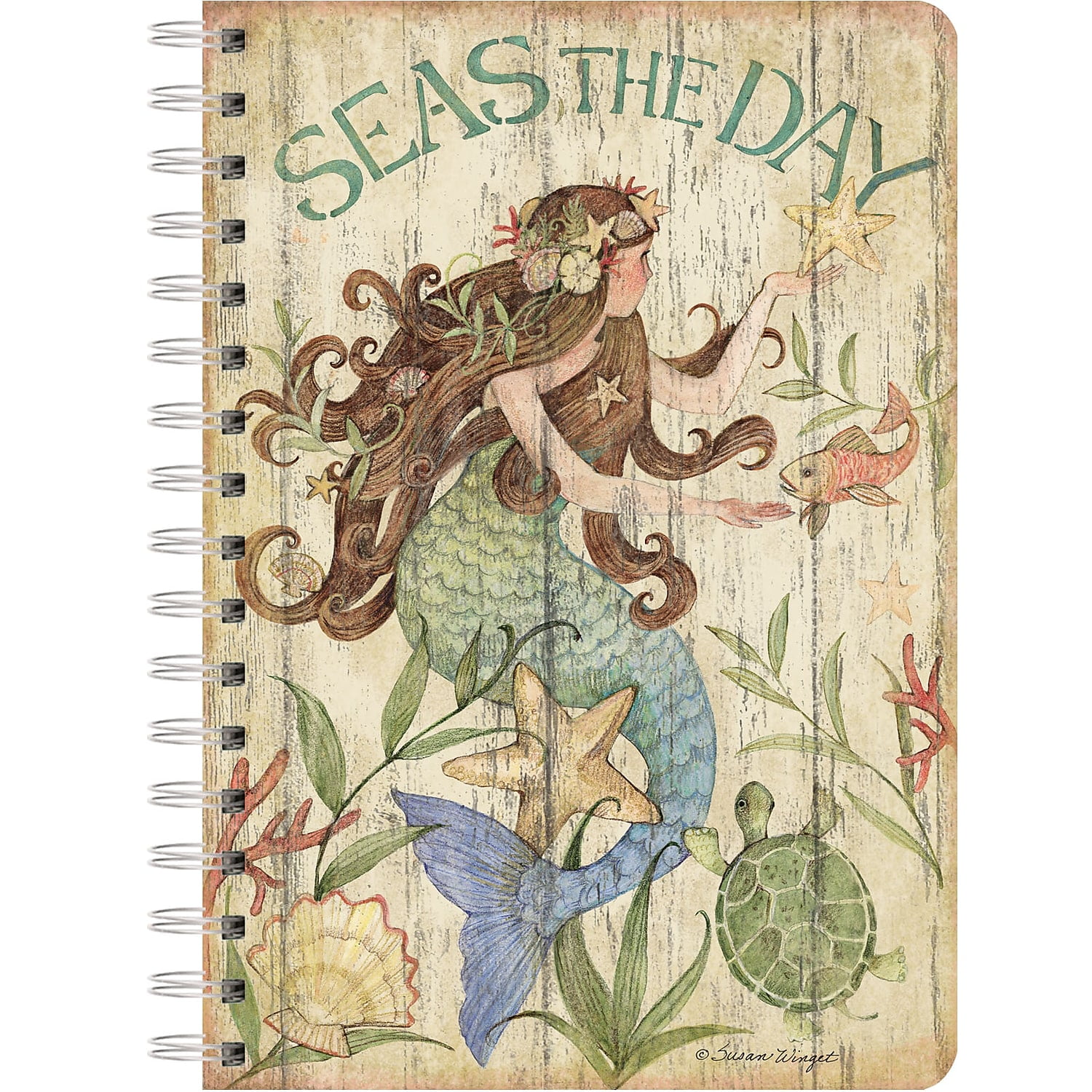 SPIRAL JOURNAL, SEAS THE DAY - Walmart.com