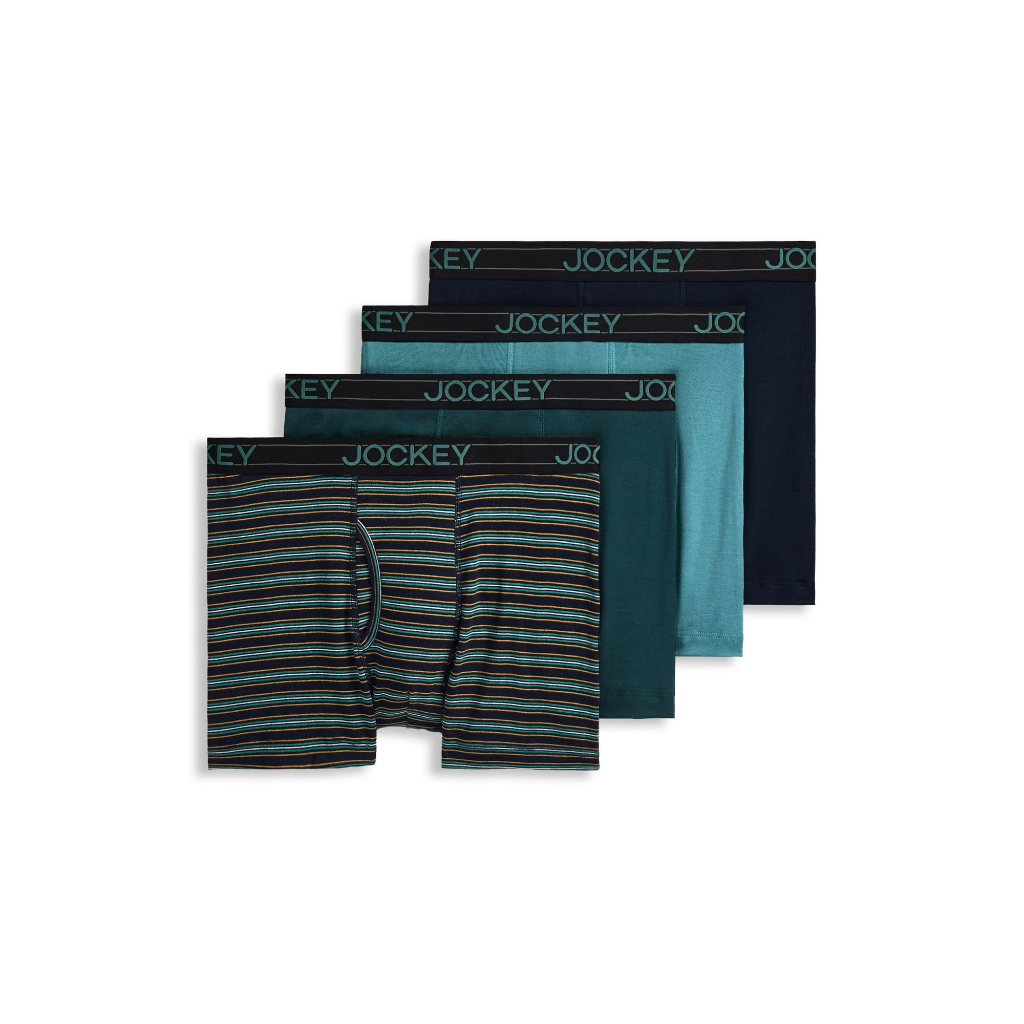 Click here for Jockey Mens Lightweight Cotton Blend 5 Boxer Brief... prices