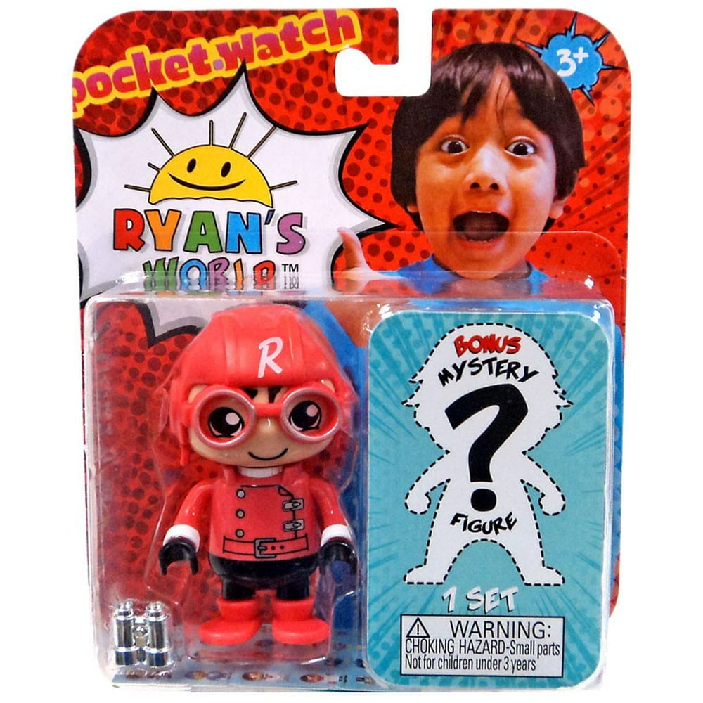 Ryan's World Red Ryan & Mystery Figure Mystery 2-Pack - Walmart.com ...