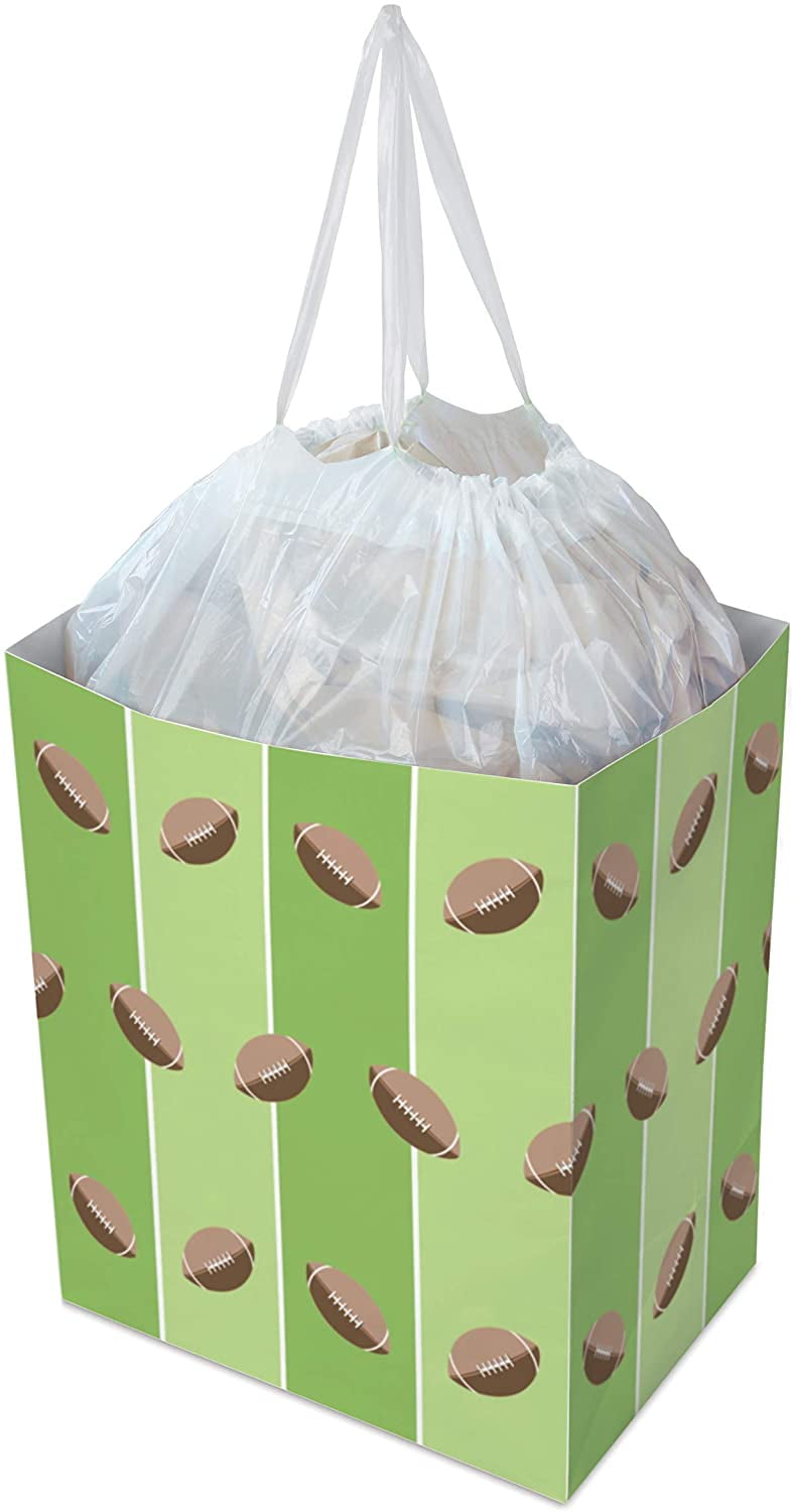 Clean Cubes 13 Gallon Disposable Sanitary Trash Cans & Recycling Bins ...