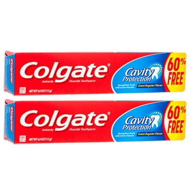 Colgate Cavity Protection Toothpaste with Fluoride - 8 oz - Walmart.com