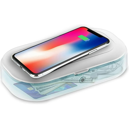 UV Smartphone Sanitizer Box Charger Box UV Cleaner Smartphone Charger ...