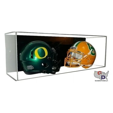 Acrylic Wall Mount Vertical Double Mini Helmet Display Case by GameDay ...