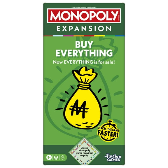 Monopoly Go to Jail Expansion for Classic Board Game, Fast Play Family Kids Ages 8+ - Walmart.com