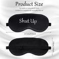 8 Pieces Funny Sleep Mask Silk Eye Mask with Adjustable Strap Soft Cute ...