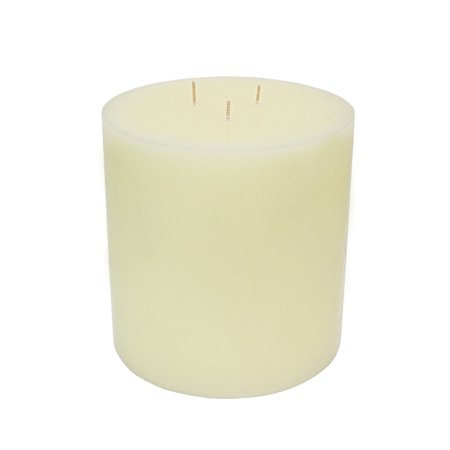 Mainstays Unscented Pillar Candle, 6x6 Inches, Ivory, 3-wick - Walmart ...