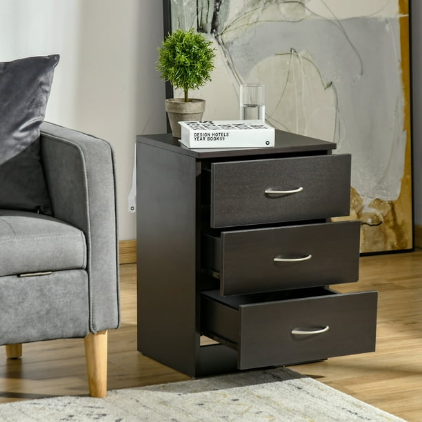 Homcom bedside table store