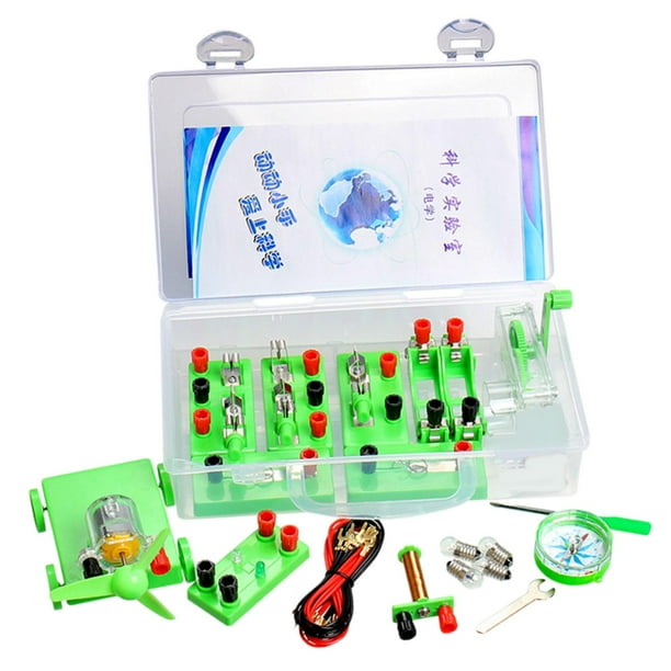 kusrkot DIY Physical Scientific Circuit Electricity Learning Set for ...