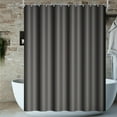 EVA Waterproof Shower Curtain | No-Hole Design with Hooks | 180x120cm ...