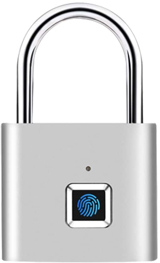 Candado de huella digital Sincero bloqueo de combinación carga USB ...
