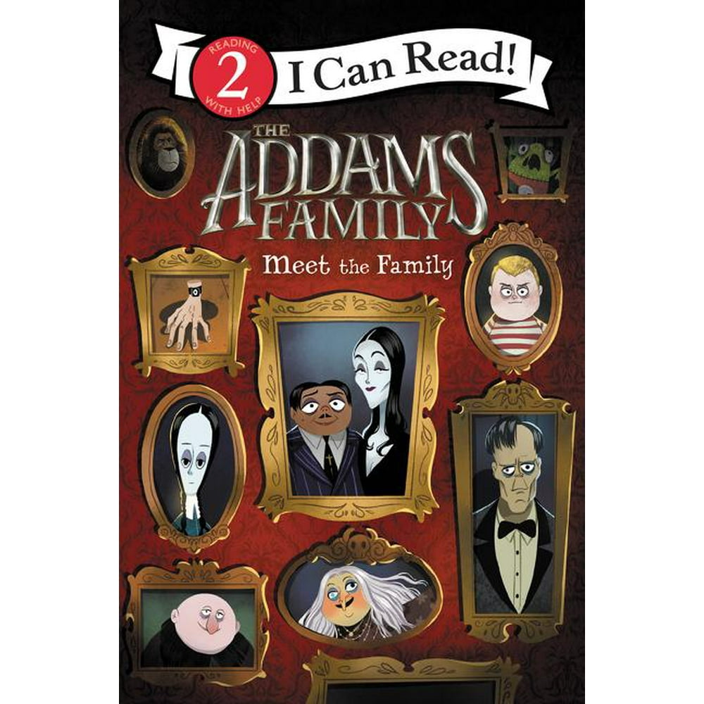 I Can Read Level 2: The Addams Family: Meet the Family (Paperback ...
