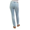 Jordache Women's Mid Rise Skinny Jeans, Regular and Short Inseams ...
