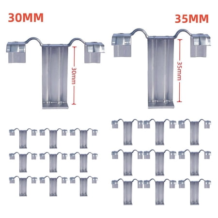 Lefu 20pcs Solar Panel Frame Water Redirection Clips Stainless Steel ...