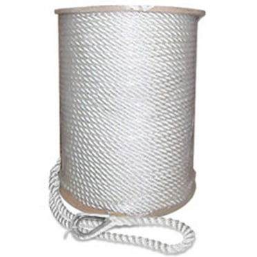 Seachoice Twisted Nylon Rope, White - Walmart.com