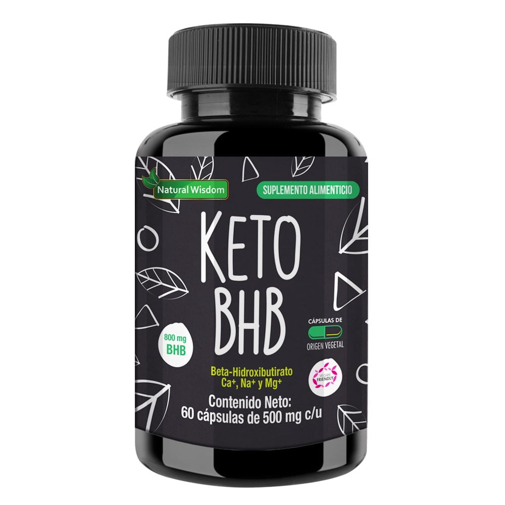 Keto BHB Natural Wisdom 60 cápsulas NATURAL WISDOM Suplemento | Walmart ...