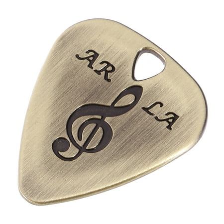 Novelty Metal Plectrum Pick for Acoustic/Electric Guitar Bass Ukulele ...