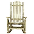 Montana Collection Adult Log Rocker, Ready to Finish - Walmart.com