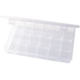 The Beadery, Bead Craft Storage Box, 18 Compartments, White - Walmart.com