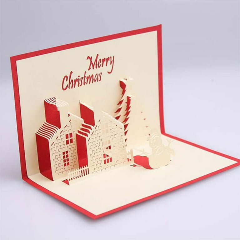 Handmade 3d Greeting Card Designs Happy New Year