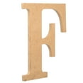 MPI Wood 8" Letter Classic Font F - Walmart.com