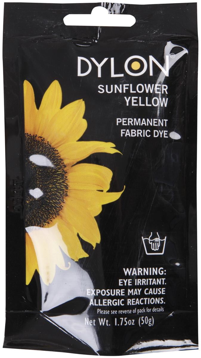 Dylon 1.75 Oz. Sunflower Yellow Permanent Fabric Dye - Walmart.com