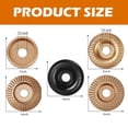 Wood Carving Disc Set for 4" or 4 1/2", 2026 New Angle Grinder with 5/8 ...