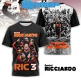 Daniel Ricciardo Ric3 No Regrets Only Memories Hoodie T-Shirt - Walmart.com