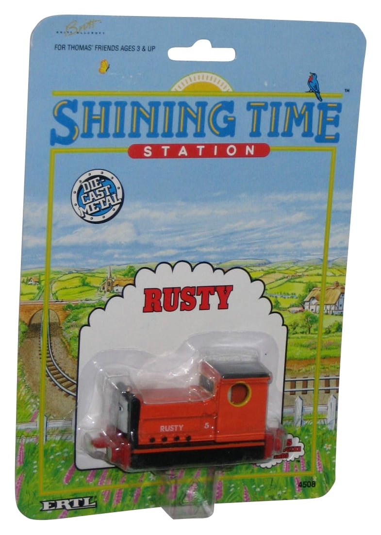 Thomas & Friends Shining Time Station Ertl (1995) Rusty Toy Train Tank ...