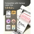 Shipping Label Printer with Stand, Wireless 4x6 Label Printer for Small ...