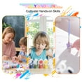DIY Unicorn Painting Kit - Arts & Craft Set with 6 Plaster Unicorn Mold ...