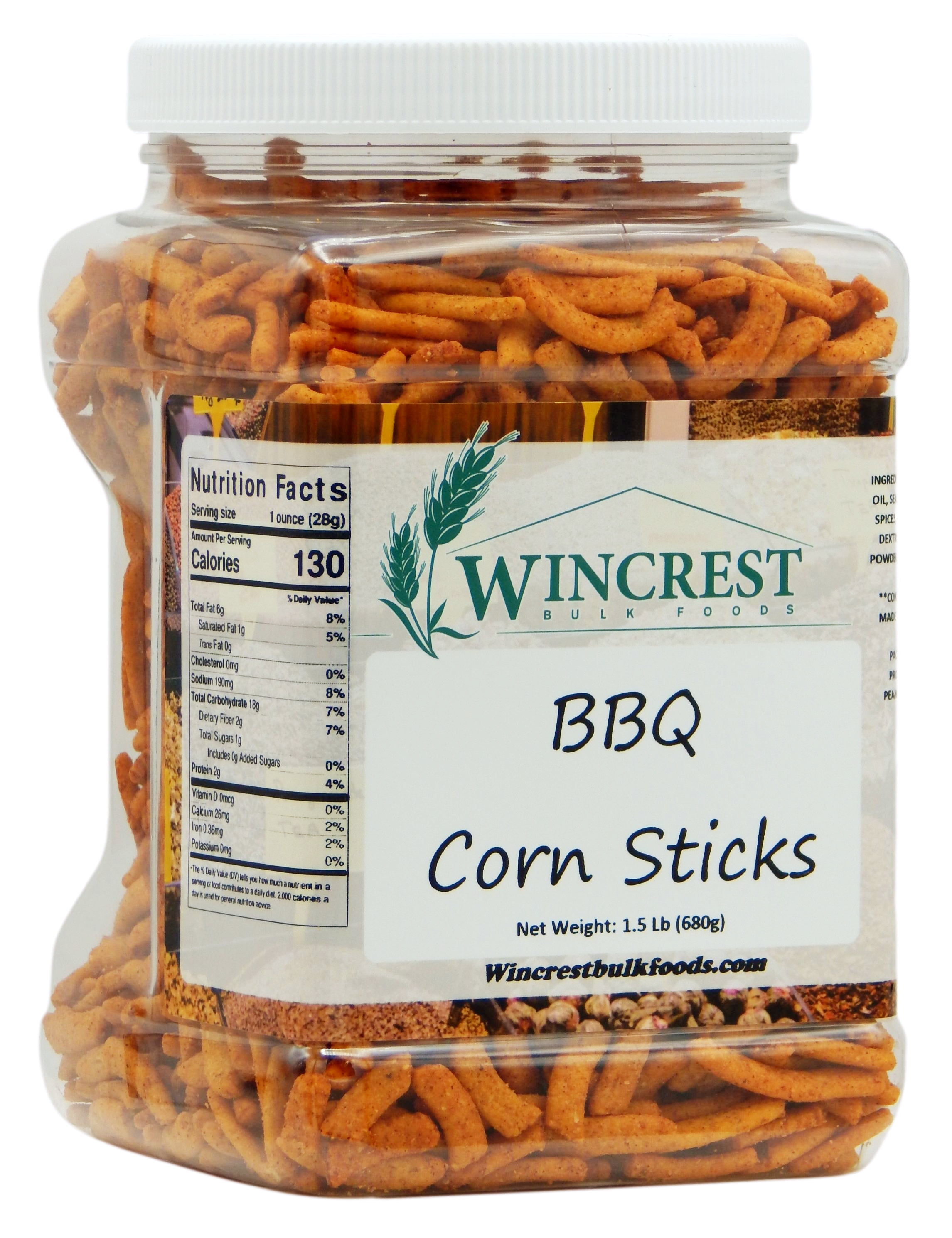 BBQ Corn Sticks - 1.5 Lb Tub - Walmart.com