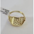 10k Nugget Ring Yellow Gold Women Men Real Genuine 10Kt (Ring Size:10 ...
