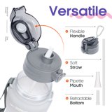 Giotto Large 128 oz/1 Gallon Motivational Water Bottle with Time Marker - Walmart.com