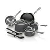 Camco Stainless Steel Nesting Cookware Set- Non Stick Pans and Pots ...