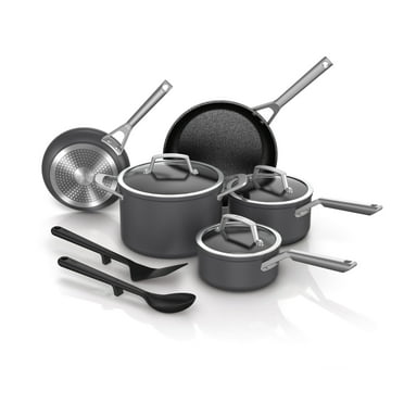 Ninja Neverstick Premium Hard-Anodized 12-Piece Non-Stick Pan Cookware ...