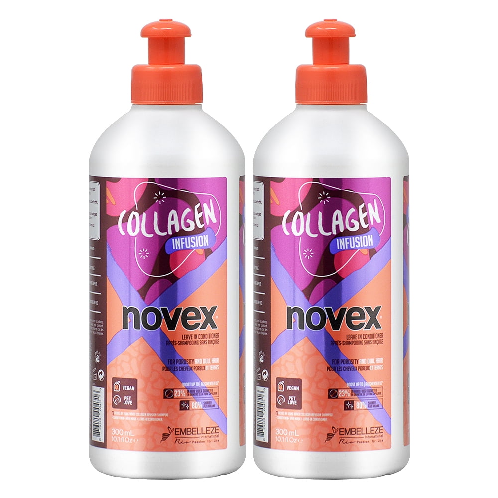Novex Collagen Infusion Leave in 10.5oz (Pack of 2) - Walmart.com