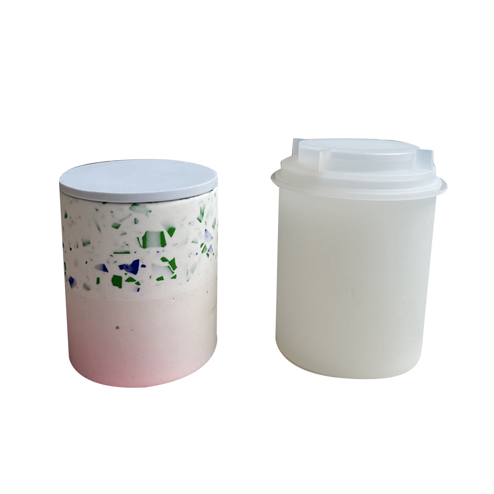 Handmade Craftworks Mold Silicone Candle Vessels Diy Storage Tank ...