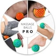 Trahoo Professional Massage Balls Pro Max Foot Ball Foot Massager Spiky Roller For Deep Tissue