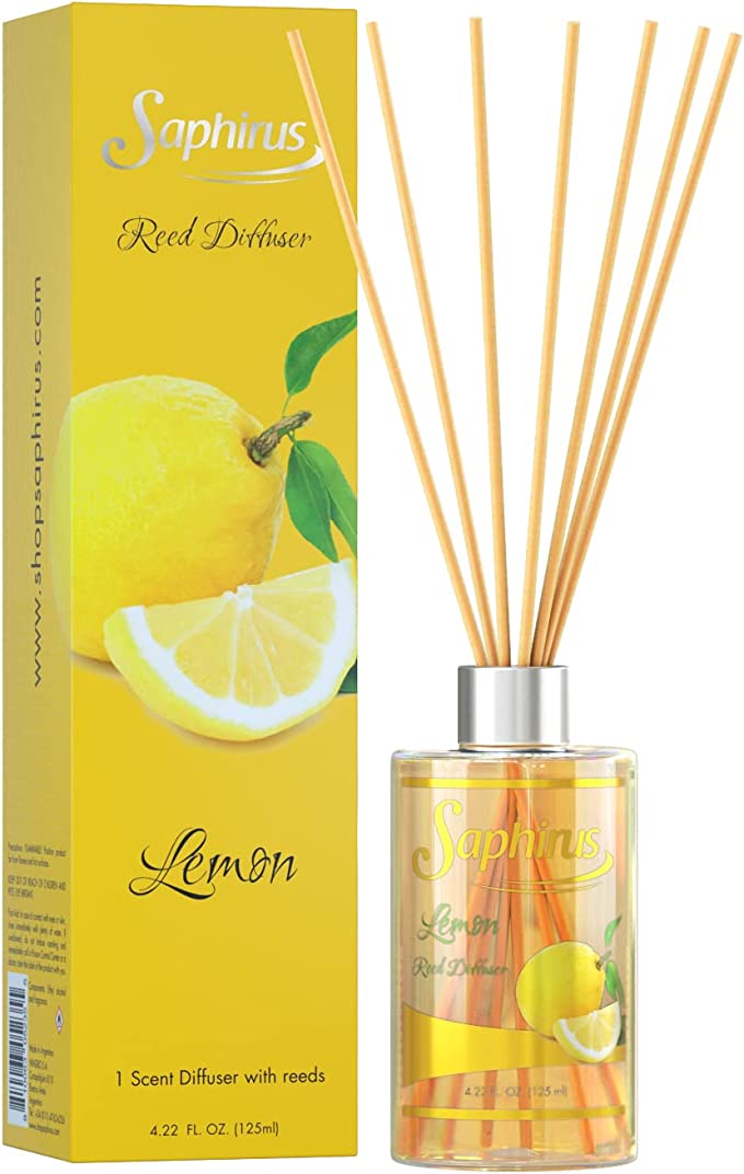 Saphirus Reed Diffuser Set to Decor Office, Home or Any Room, Magic ...