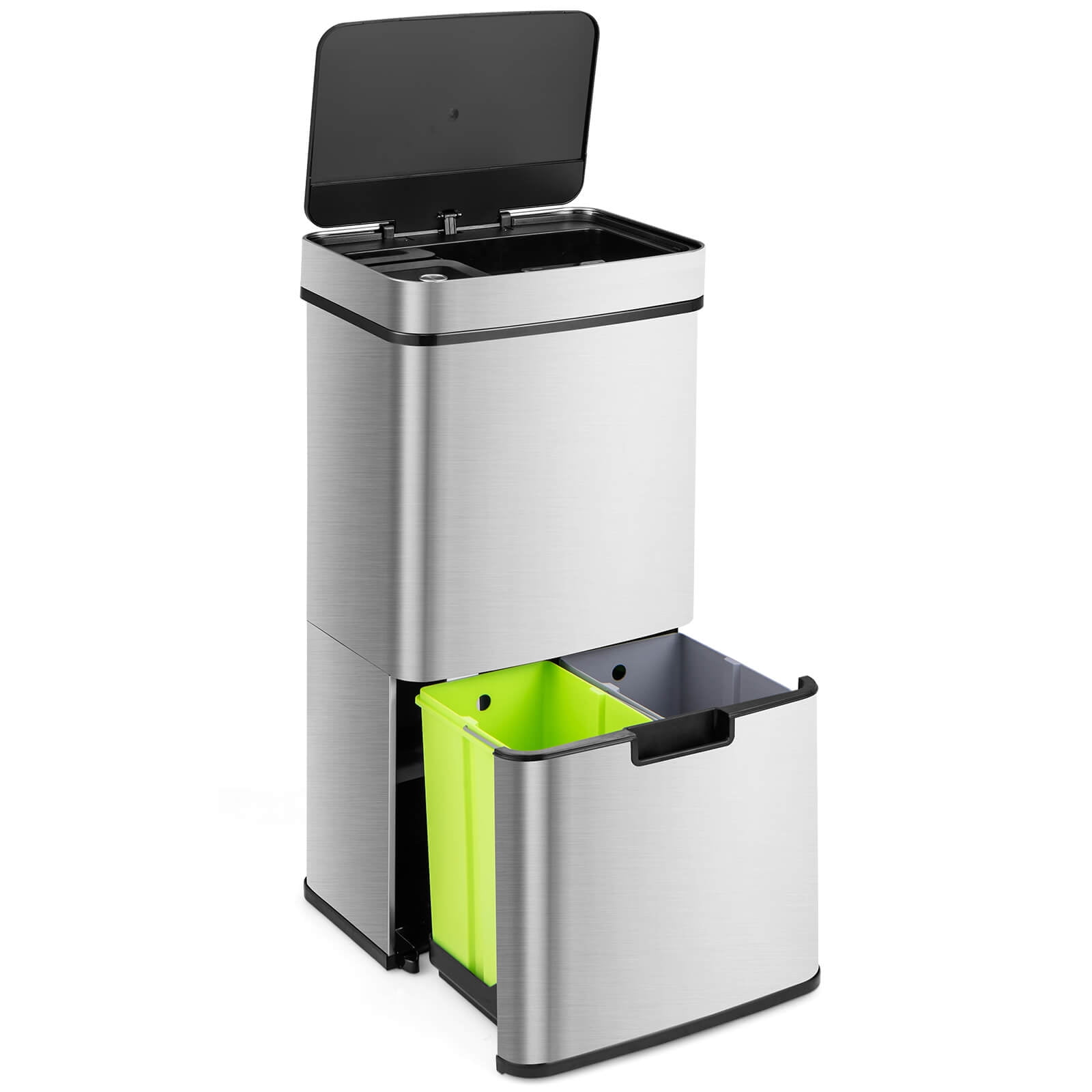 Click here for Costway 19 Gal Kitchen Trash Can With Soft Closing... prices